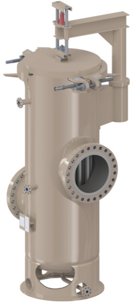 PECO MODEL 75VTL TITAN PURASEP® HORIZONTAL GAS FILTER-SEPARATOR Dial ...